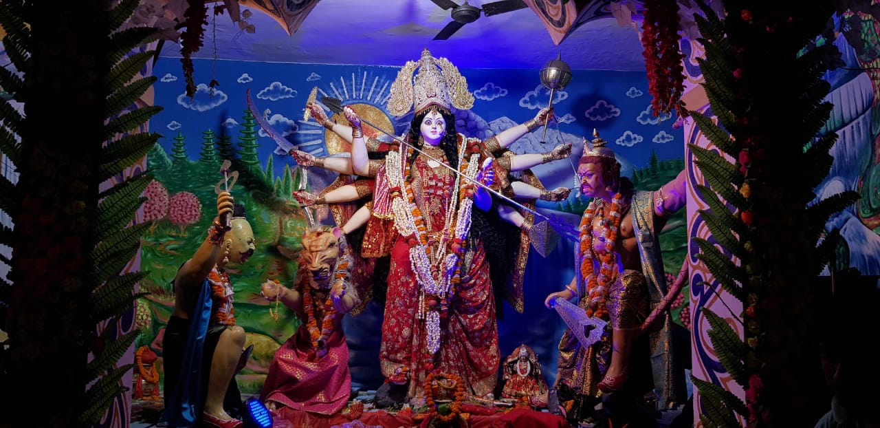 Mahesh Babu chowk - Durga Puja Pictures 2021 | Muzaffarpur City : Breaking News