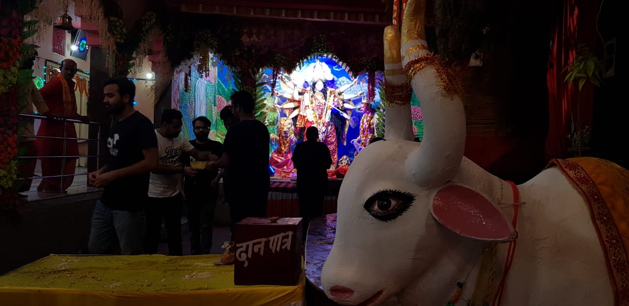 Mahesh Babu chowk - Durga Puja Pictures 2021 | Muzaffarpur City : Breaking News