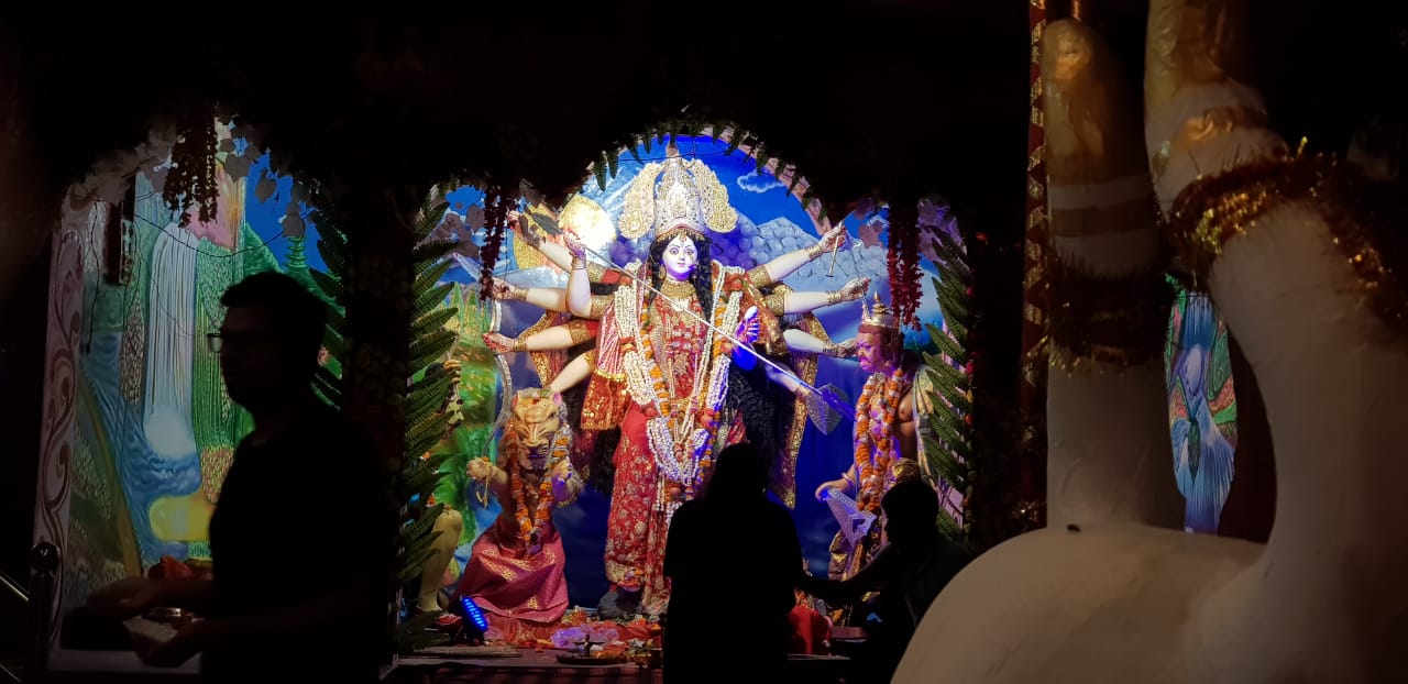 Mahesh Babu chowk - Durga Puja Pictures 2021 | Muzaffarpur City : Breaking News