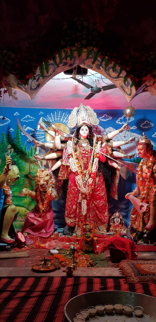 Mahesh Babu chowk - Durga Puja Pictures 2021 | Muzaffarpur City : Breaking News